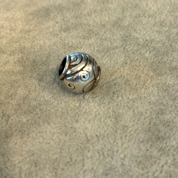 Brighton | Jewelry | Brighton Soho Bead Silver Etched Scroll | Poshmark